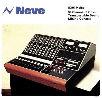 Neve 8301 mix console : Technical manual for 10 channel | Reverb