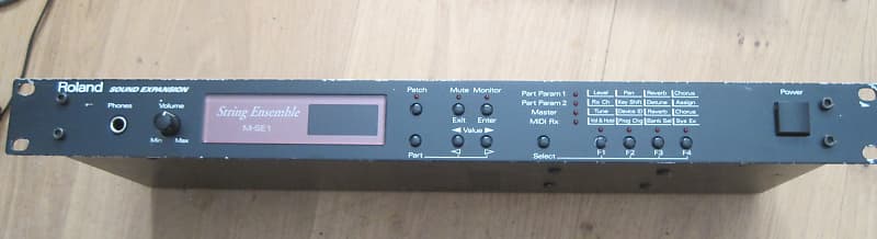 ROLAND M SE-1 string ensemble MIDI expander Sound MODULE | Reverb