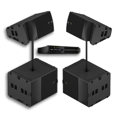 L‘acoustics (2x) A15 Wide + (2x) KS21 + (1x) LA4X | Reverb