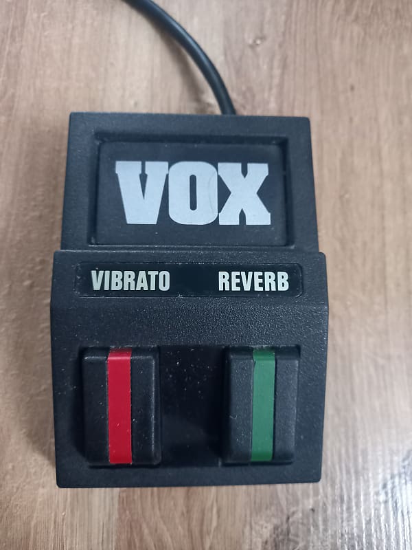 Original Vox AC30 Dual Footswitch (Reverb/Vibrato, 1980s | Reverb
