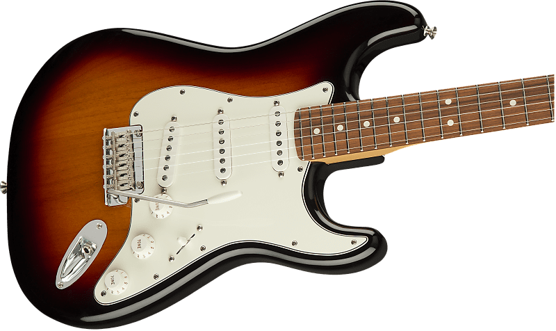 Fender Player Stratocaster - 3-Tone Sunburst with Pau Ferro | Reverb