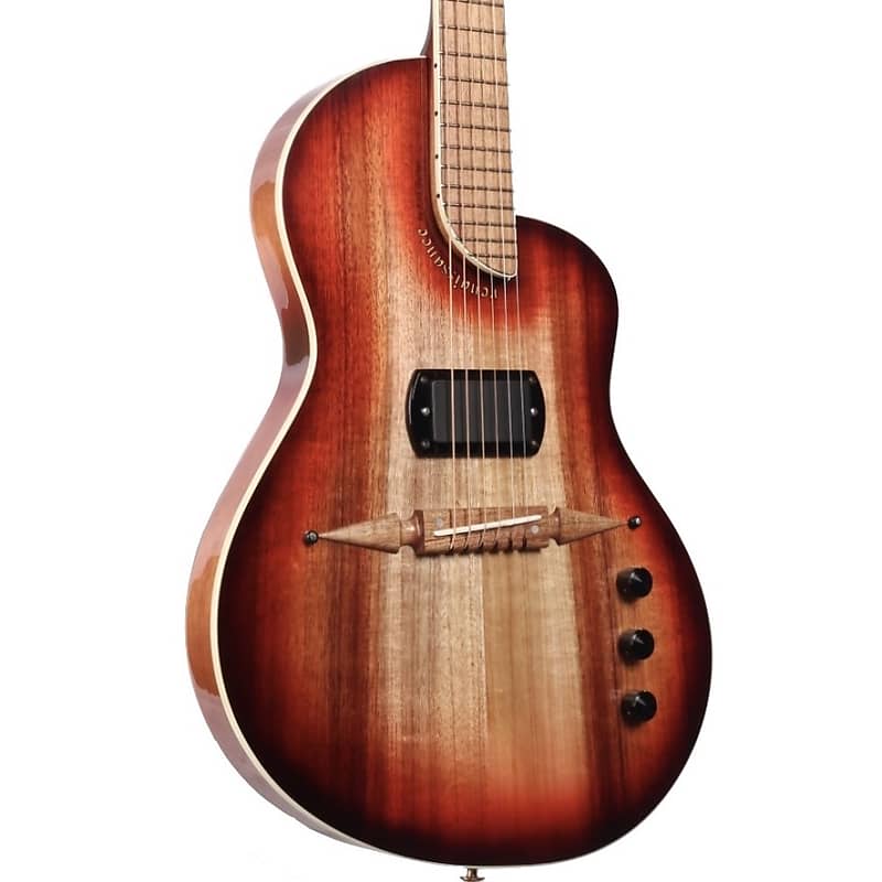 Rick Turner Renaissance RS6 Deuce Burst Acacia / Mahogany | Reverb