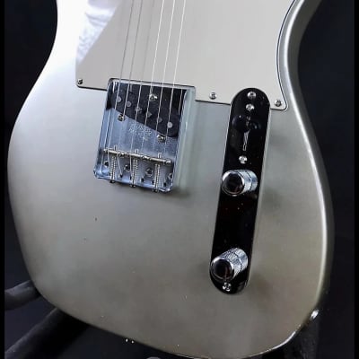Custom/Hybrid Telecaster, Relic, Inca Silver | Reverb