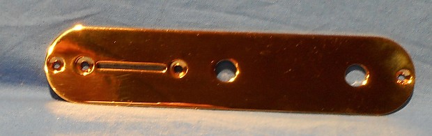1 New Gold Control Plate For Fender Telecaster Guitar | Reverb Canada