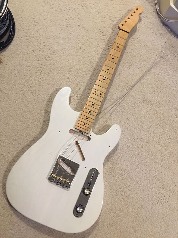 Warmoth Rosser ST fender strat tele hybrid guitar body finish | Reverb