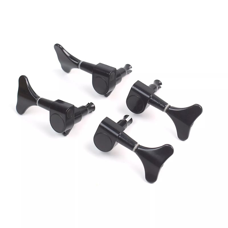 2L+2R Set Electric Bass Guitar Tuning Machines key Head Pegs | Reverb
