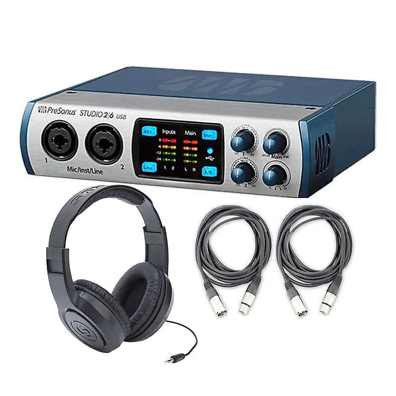 PreSonus Studio 26c 2x4 USB Type-C Audio/MIDI Interface w/ | Reverb