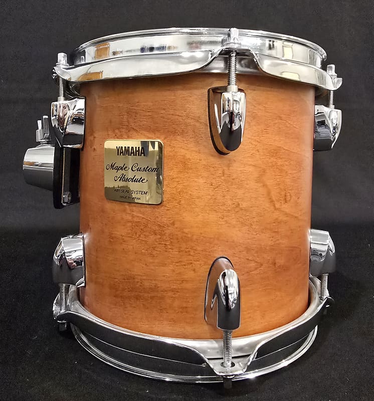 Yamaha Maple Custom Absolute 8" tom 1990s 2000s - Natural | Reverb