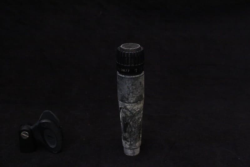 Shure SM77 Cardioid Dynamic Microphone 1980s - Black | Reverb