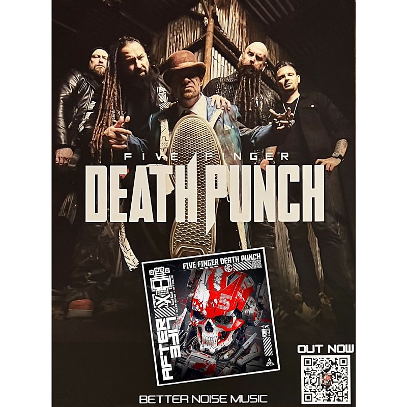 FIVE FINGER DEATH PUNCH - Afterlife 2024 Ltd Ed HUGE RARE New | Reverb