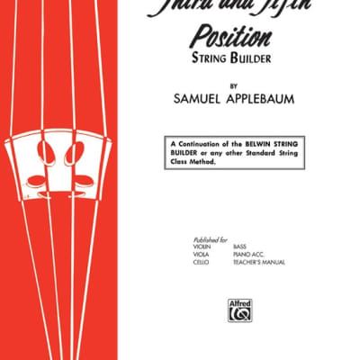 Alfred String Builder Violin Book II | Reverb