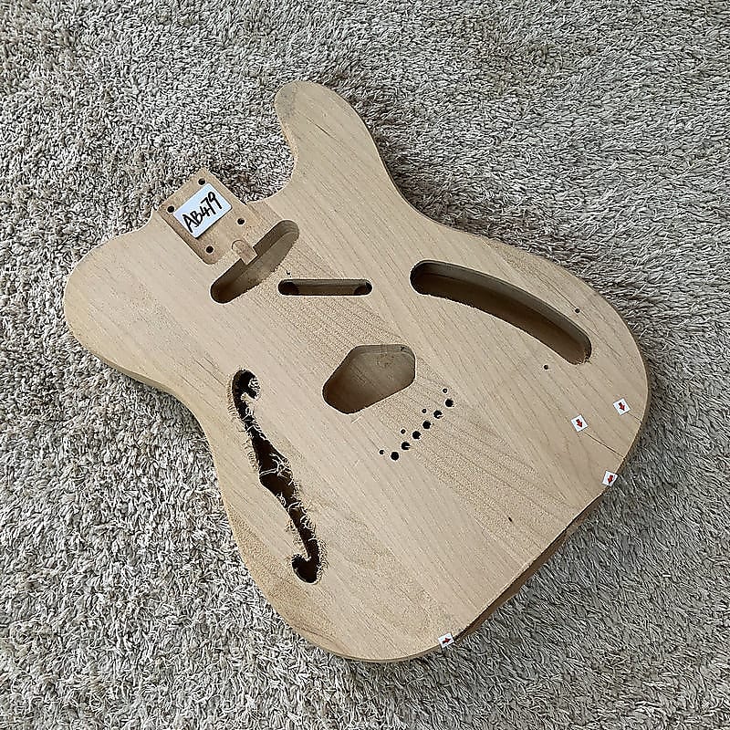 Solid Alder Wood Telecaster Tele Style Guitar Body with | Reverb
