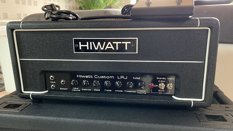 Hiwatt Custom Shop Signature Little Rig LRJ Head MK II Head | Reverb
