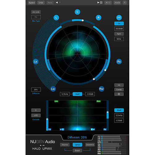 NuGen Audio Halo Upmix 3D Immersive Extension (Download) | Reverb
