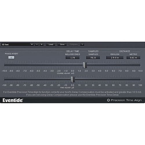 Eventide Precision Time Align Delay Audio Plug-In (Download) | Reverb