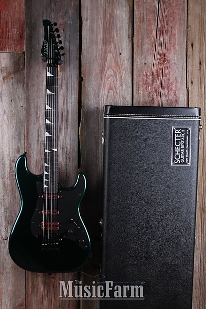 Schecter Custom Shop Electric Guitar HSS with Floyd Rose Pro | Reverb