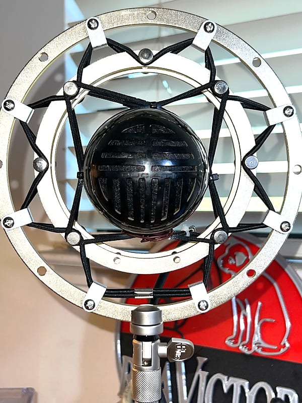 Rare 1930's DUCATI Ring-Mounted Dynamic Microphone, works | Reverb