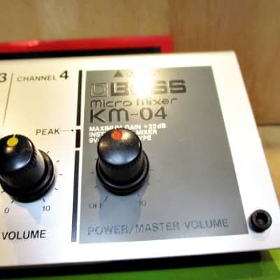 Boss KM-04 Micro Mixer made in Japan | Reverb España