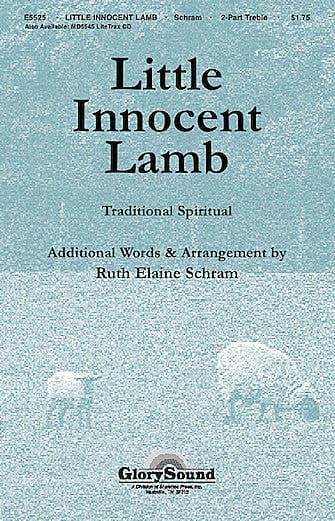 Little Innocent Lamb Unison 2 Part Ruth Elaine Schram | Reverb
