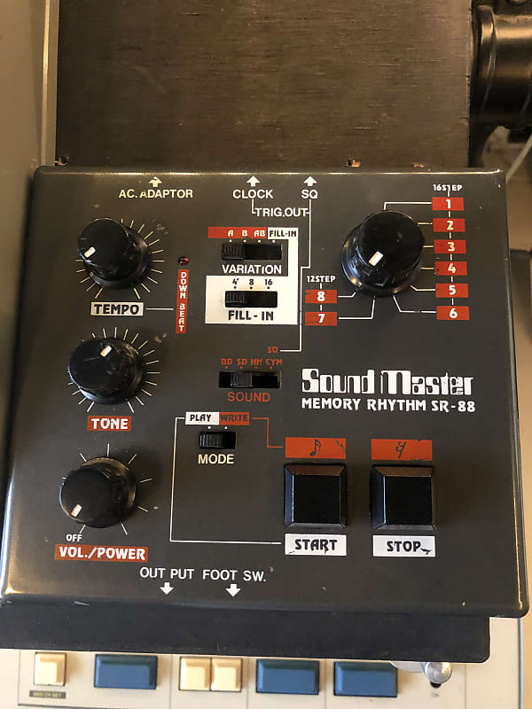 Sound Master SR-88 - Vintage Analog Drum Machine | Reverb