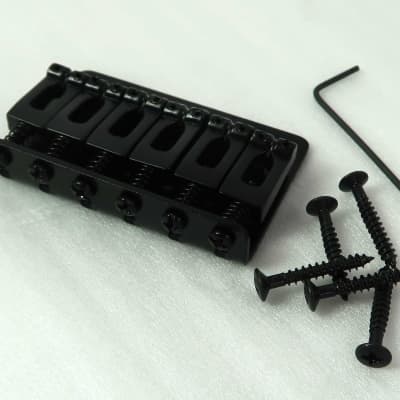 Bridge Black Hardtail Compact Size Top Mount Top Load with | Reverb