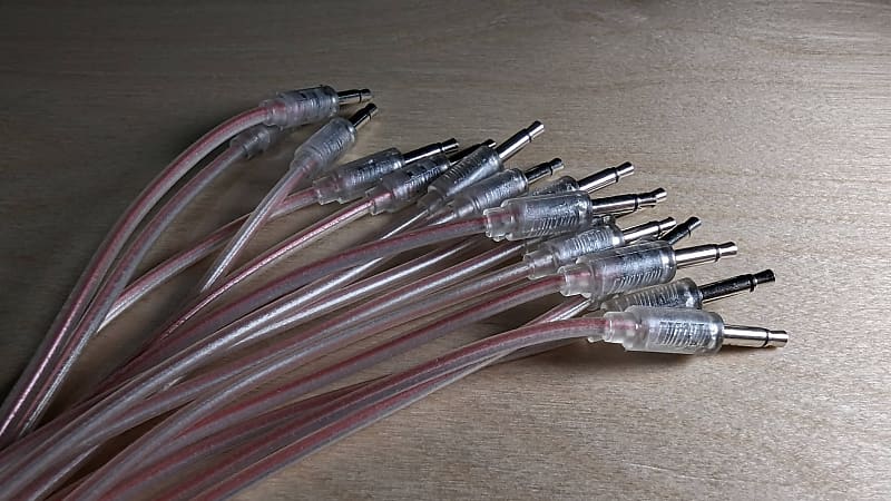 (15 pack) Control Crono 3.5mm Patch Cables - Glow In The Dark | Reverb