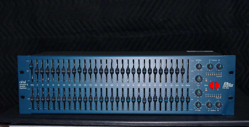 BSS FCS 966 - Opal 1/3 Oct Equalizer | Reverb