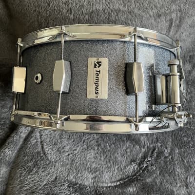 Spaun 14x4" Carbon Fiber Snare Drum - Black Hardware | Reverb