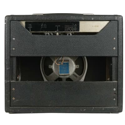 1965 Fender Champ Amp Black Panel | Reverb