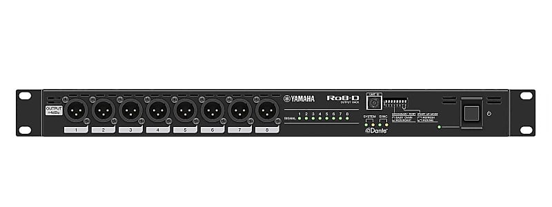 Yamaha Ro8-D Rio Series 8-channel Remote Dante Output Rack | Reverb