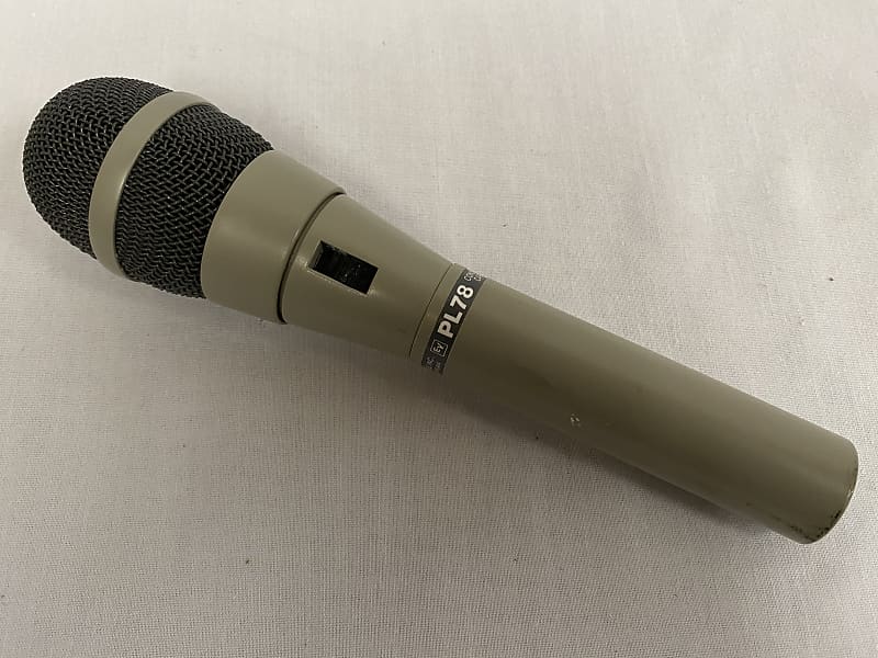 Electro-Voice PL-78 Condenser Mic 80's | Reverb
