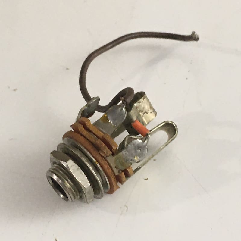 Switchcraft Fender Rare Vintage Strat Tele Output Jack 1980s? | Reverb