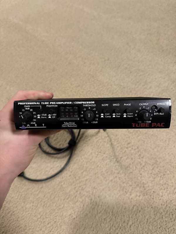 ART Pro Audio Tube PAC - Tube Mic Preamp/Compressor - Applied | Reverb
