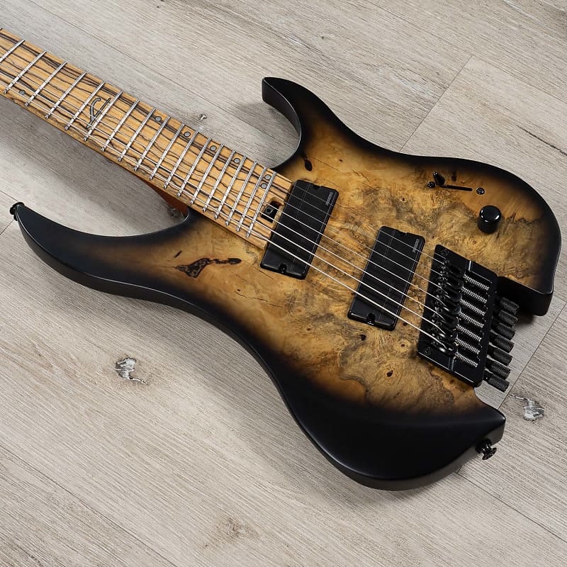 Legator Ghost G7FOD 7-String Multiscale Headless Guitar, | Reverb