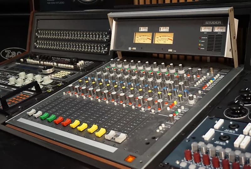 Studer 961 1980s Mixing Console With Breakout Box And Case | Reverb UK