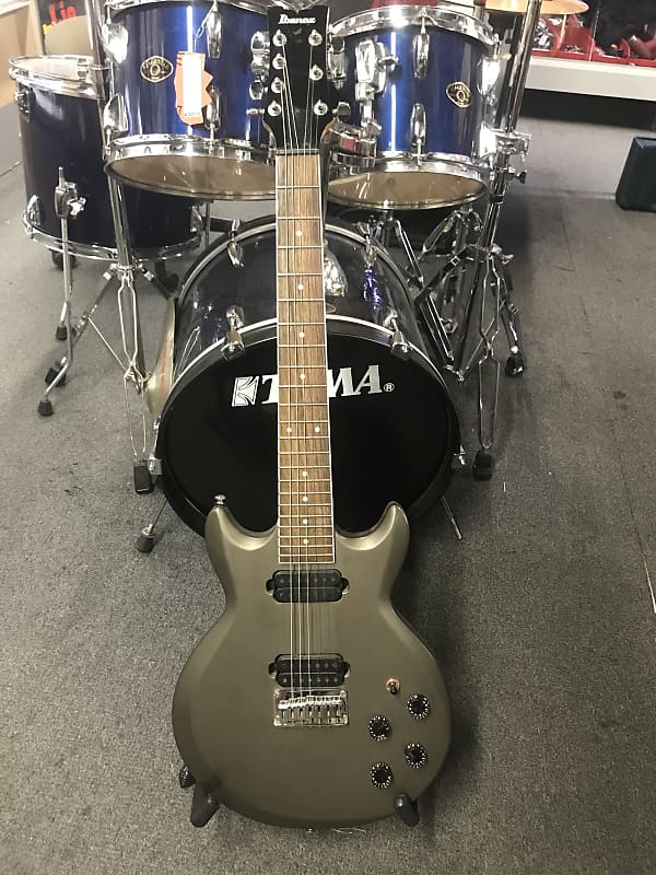 Ibanez AX 7221 , 7 String guitar Gray Metallic / Pewter | Reverb