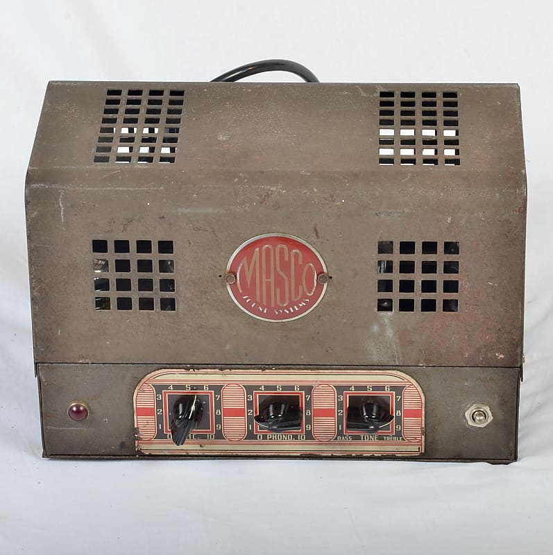 Masco Sound Systems MA-17 1940's? | Reverb