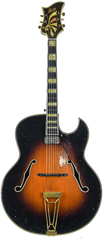 Levin Deluxe 18" Archtop Sunburst 1940s | Reverb
