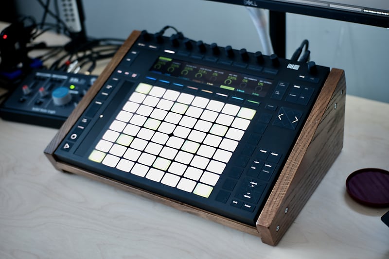 Ableton Push 2 Desktop Stand / Oak Hardwood Coda Handmade | Reverb