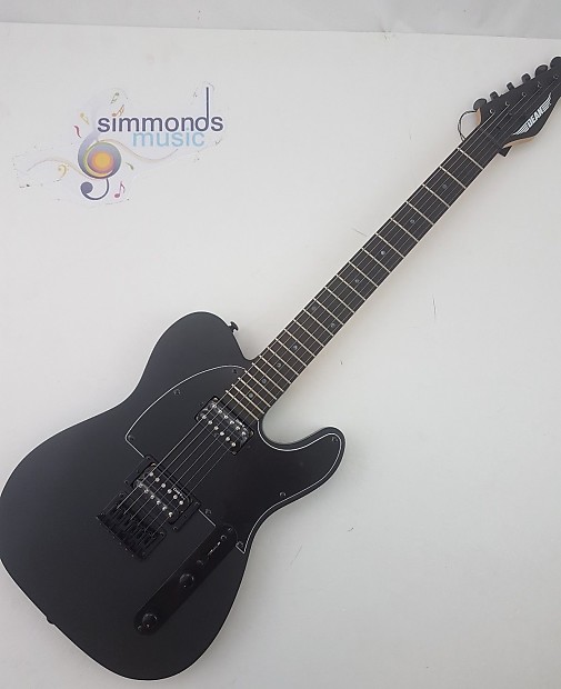 Dean NashVegas Hum Hum Electric Guitar - Black Satin | Reverb