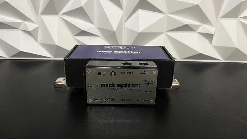 AmpTone Lab Midi Splitter Silver | Reverb