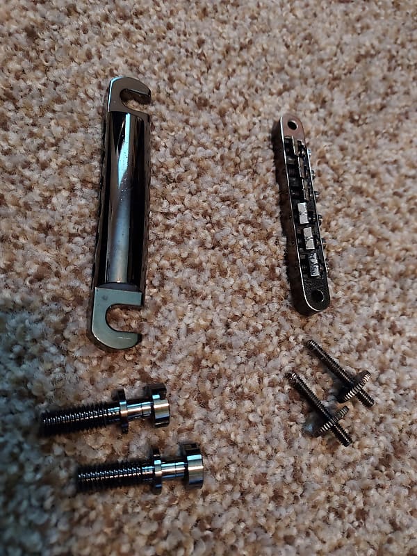 Gotoh Tune O Matic and Stop Bar Tailpiece Black | Reverb