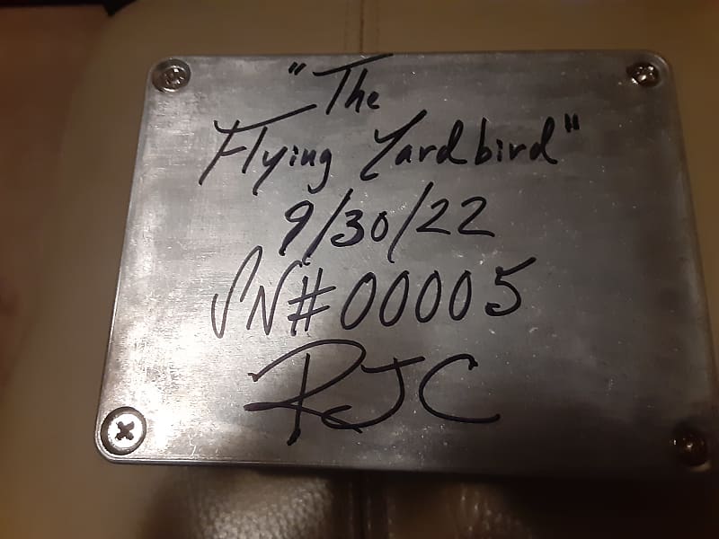 Quarantine effects usa The flying yardbird 2022 Silver/black | Reverb