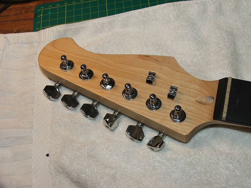 Loaded guitar neck.....22 frets...take a look..no fret | Reverb