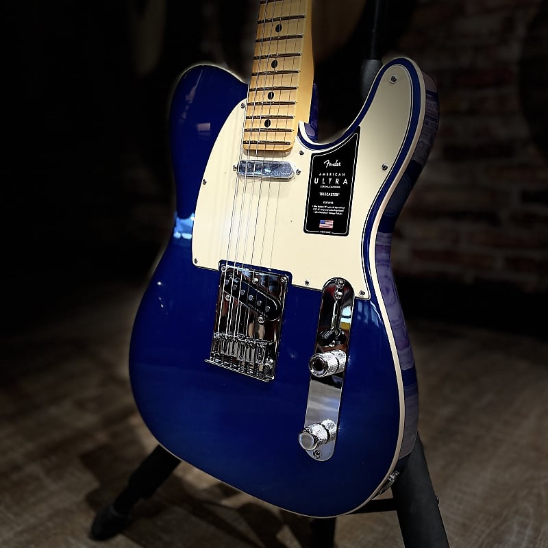 Fender American Ultra Telecaster - Cobalt Blue | Reverb