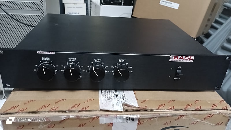 BASE BEDINI AUDIO SPACIAL ENVIRONEMENT 1990 NOIR | Reverb