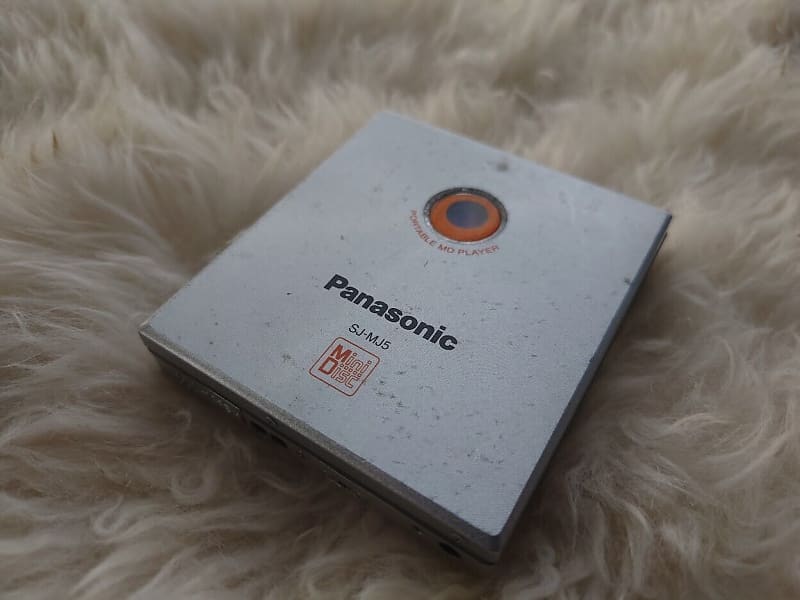 Rare Anniversary Panasonic SJ-MJ5 Portable MD Player working | Reverb