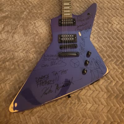 Signed Metallica Guitar - Dean Z - Signed by James | Reverb Australia