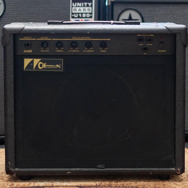 1980s Charvel CH-200B 20-Watt 1x8" Bass Amplifier | Reverb