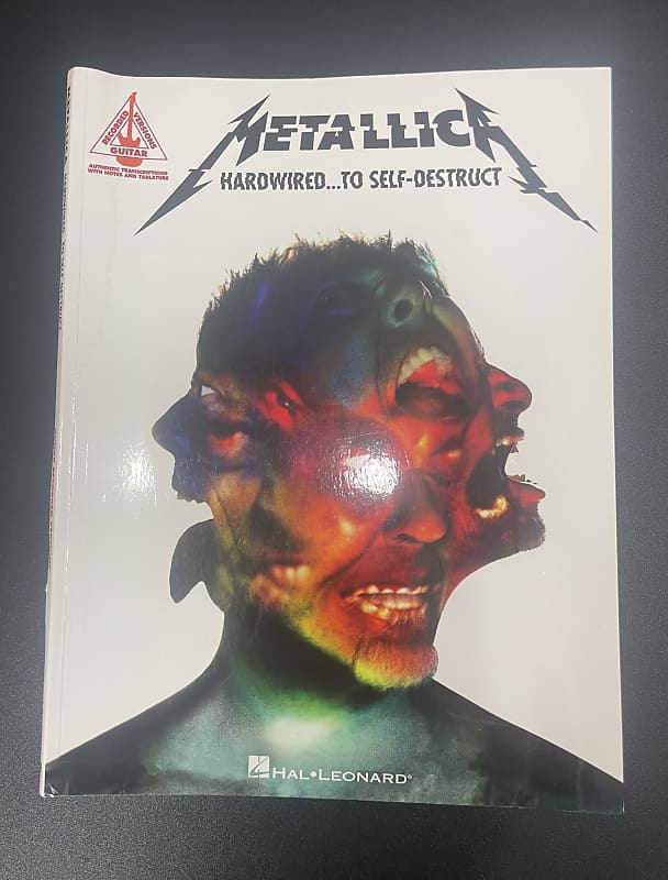 Metallica Hardwired…To Self Destruct Guitar Book with Tab | Reverb